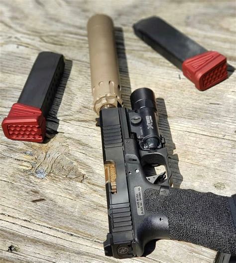 Suppressed Glock