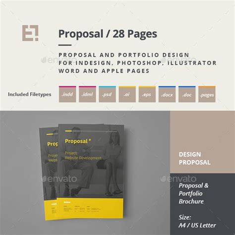 Proposal Graphics Designs And Templates Graphicriver