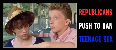 Republicans Push To Ban Teenage Sex