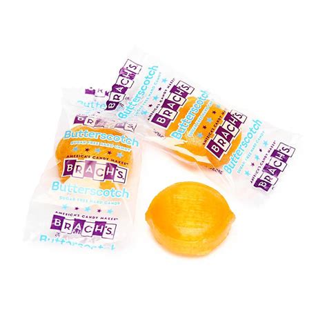 Brachs Sugar Free Butterscotch Candy Discs 26lb Box Bestcandyshop