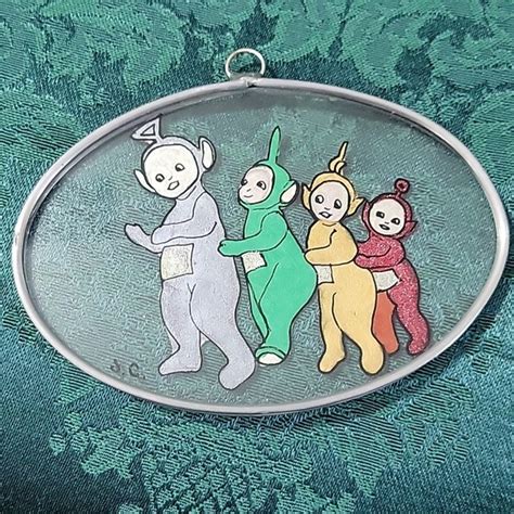 Holiday Teletubbies Ornament Metal Frame And Glass Poshmark