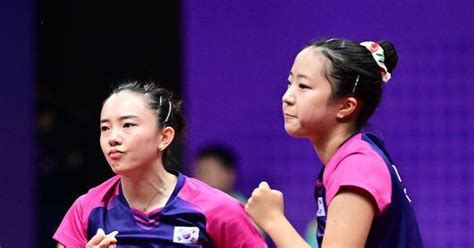 메달 색깔 바꾸고 싶다”는 ‘삐약이 신유빈의 간절한 바람 이뤄졌다일본 꺾고 여자 복식 결승 진출 오쎈 항저우