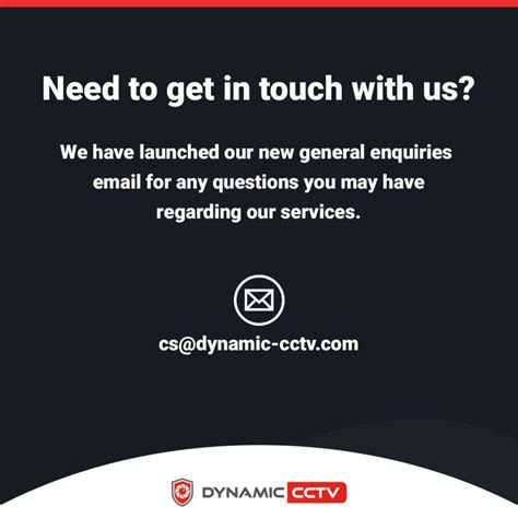 Dynamic Cctv On Linkedin D4dynamic Wearedynamic Newemail Customerservice Communication…