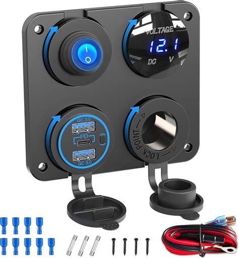 Dual 12 Volt Socket Marine Ozark Trail 12 Volt Marine Dual Usb Power