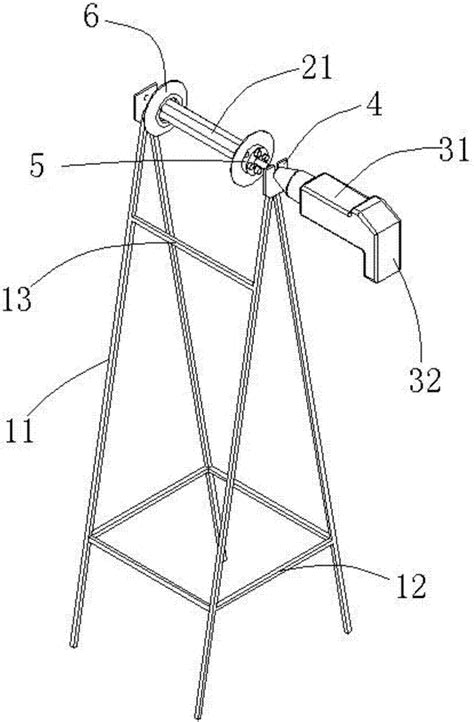 一种线切割的收丝装置的制作方法