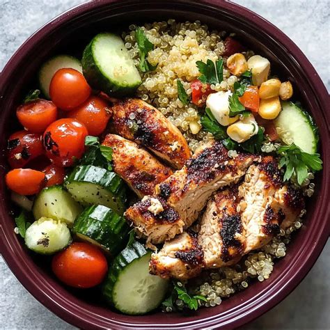 Juicy Chicken Quinoa Bowls Best Meal Prep Delights Story