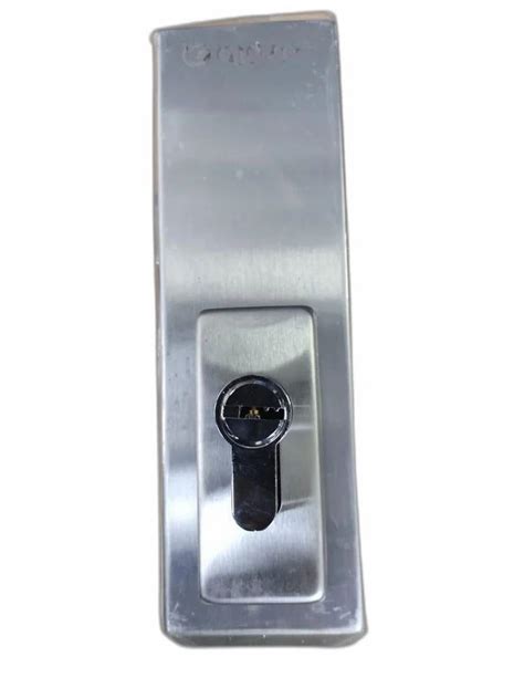 Glozo Glass Door Patch Lock Polished At ₹ 300piece In Varanasi Id 2850422507733