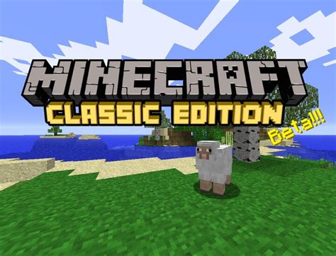 Classic Edition Minecraft Texture Pack