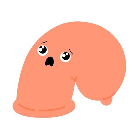Premium Vector Condom Character With Sad Face Condom Cartoon Safe Sex