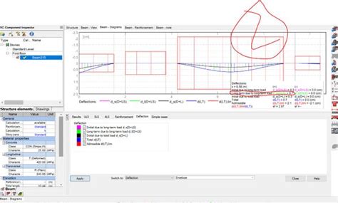 Provided Rc Beam Deflection Issues Autodesk Community