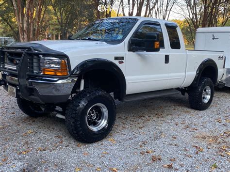 1999 Ford F 250 Super Duty With 16x10 38 Alloy Ion Style 171 And 315