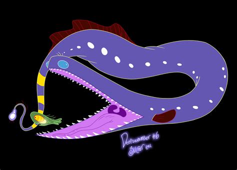 Deepseatember 6 Gulper Eel By Professorpuffnadder On Deviantart