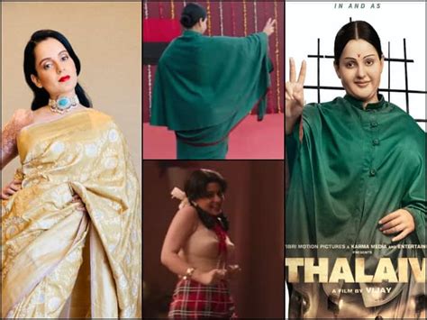 Thalaivi First Look Kangana Ranaut Looks Impressive As Jayalalithaa In