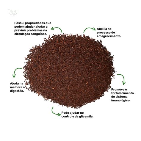 Chá Vermelho Oolong Grupo Rocha Saúde