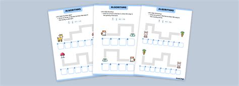 Free แบบฝึกหัด Unplugged Coding Algorithms” Worksheet Innolingo