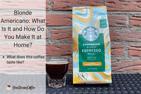 Blonde Americano What Is It And How Do You Make It At Home