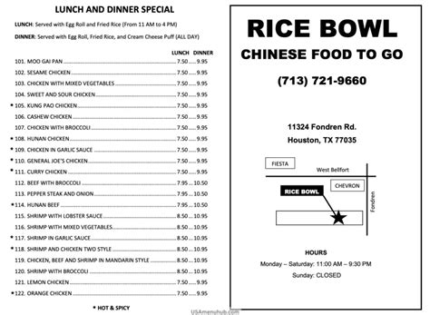 Rice Bowl Menu 2026 Best Bowls Prices And Nutrition Info
