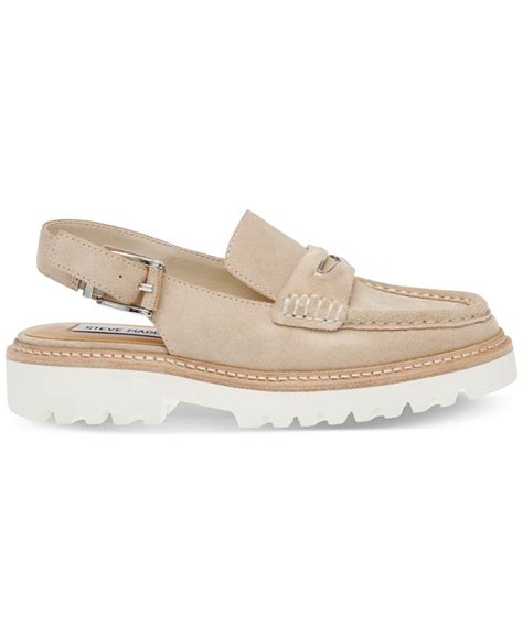 Steve Madden Womens Felicite Slingback Loafer Flats Macys