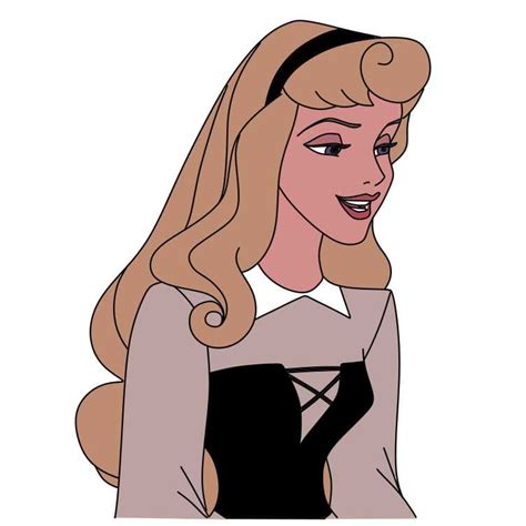 Aurora Briar Rose Drawing Tutorial How To Draw Aurora Briar Rose