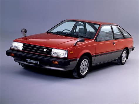 Nissan Sunny Coupe Sgxe B11 Japan 1983 Автомобиль иллюстрации