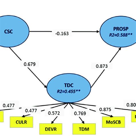 First Reflective Model Without Discriminating Items P ≤ 0 05 P ≤ Download Scientific