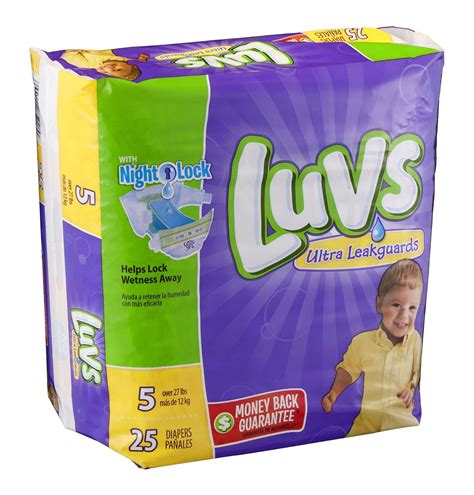 Luvs Stretch With Size 5 Ultra Leakguards Diapers 25
