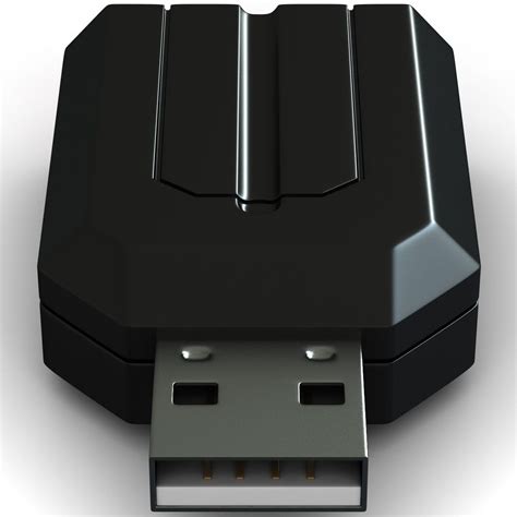 Usb Stereo Audio Adapter Syba 3d Model 39 Obj Ma Max C4d 3ds Free3d