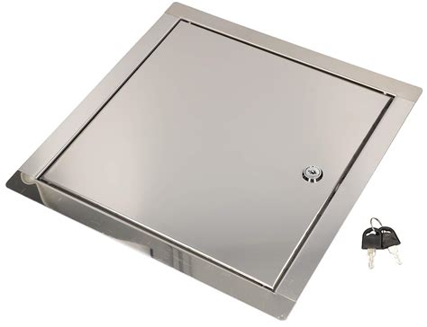 Kotarbau® Puerta De Inspección 60 X 60 Cm Acero Inoxidable Panel De