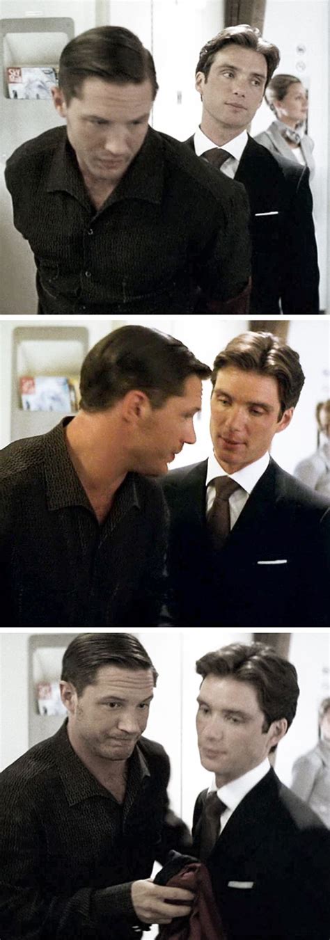 Tom Hardy And Cillian Murphy As Eames And Fischer In Inception