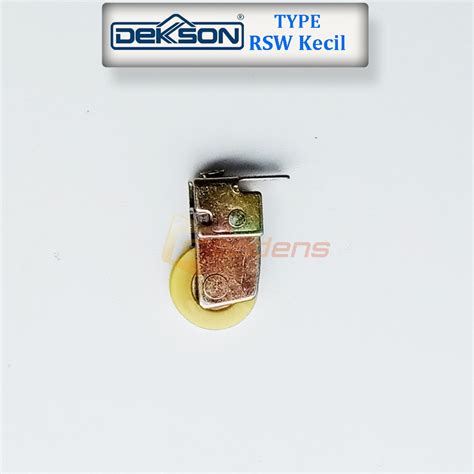 Jual Dekson Rsw Kecil Roda Sliding Window Roda Jendela Aluminium Shopee Indonesia