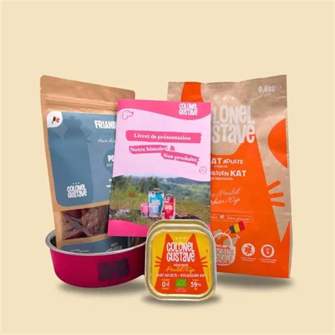 Boîte D Essai Pour Chats Colonel Gustave