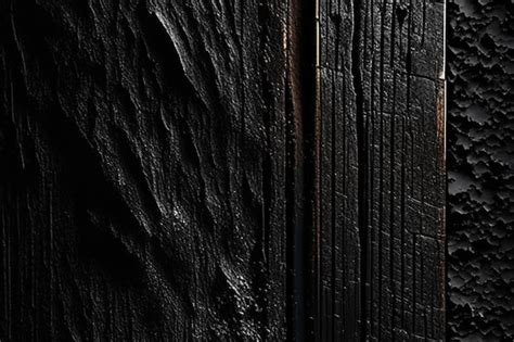 검은 콘크리트 목탄 가죽 나무 비닐 플라스터 스투코 텍스처 배경 프리미엄 사진