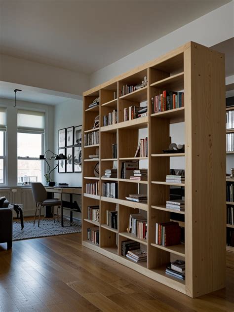 16 Creative Bookcase Room Divider Ideas Chic Home Homezillo