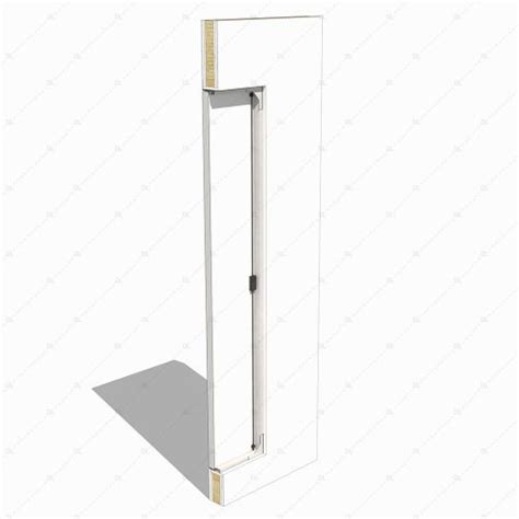 Dl29 Flush Riser Door In Wall Detail