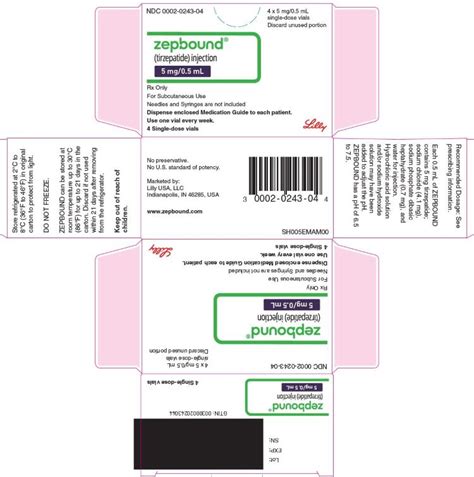 Zepbound Package Insert Prescribing Information
