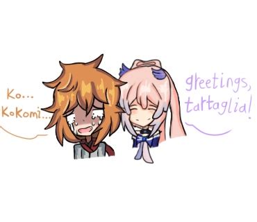 Scary Kokomi Genshin Impact HoYoLAB