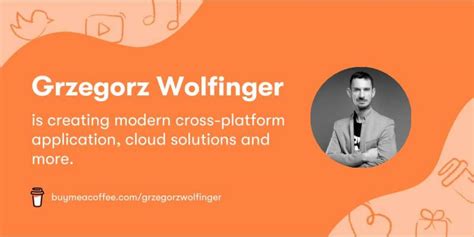 Grzegorz Wolfinger On Linkedin Grzegorz Wolfinger Is Creating Modern Cross Platform Application