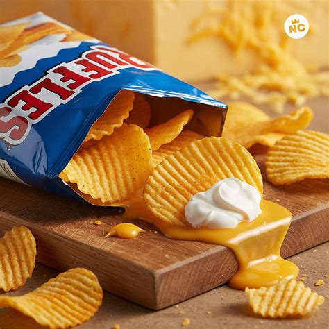 Ruffles Cheddar Sour Cream Potato Chips 212oz Noble Crunch