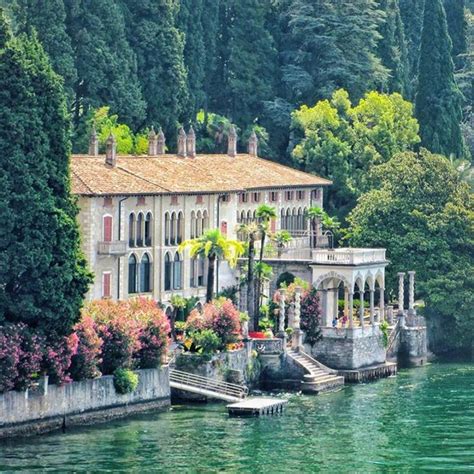 Villa Monastero Varenna Italy Lake Como Italy Mansion Lake Como Italy