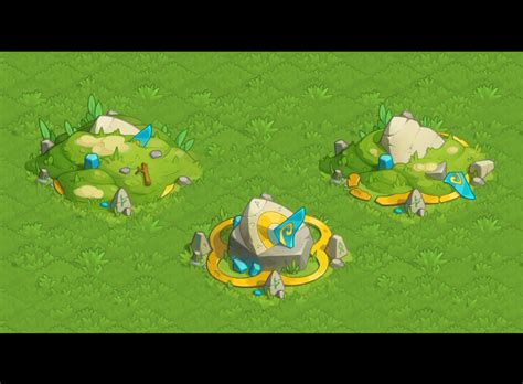 ArtStation Isometric Game Concepts Alexey Mazur Game Concept Isometric Props Concept