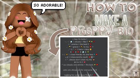 Cute Things To Put On Your Roblox Bio At Liza Tinker Blog