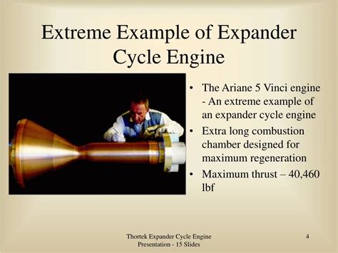 Ppt Design Of An Expander Cycle Engine With J 2 Equivalent Thrust