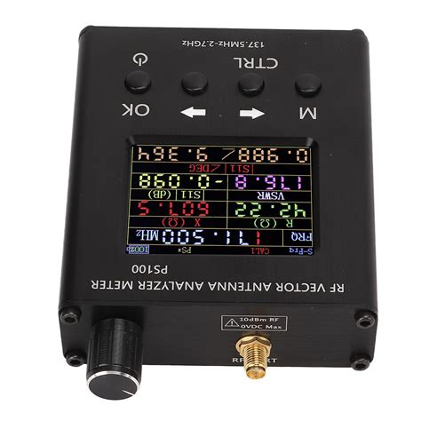 Rf Antenna Analyzer 137 5mhz To 2 7ghz Uv Impedance Reactance Swr S11 Vector Antenna Analyzer