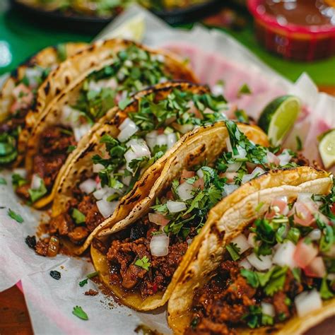 Premium Photo Tacos Mexican Food Cuisine Spicy Flavorful Tortilla