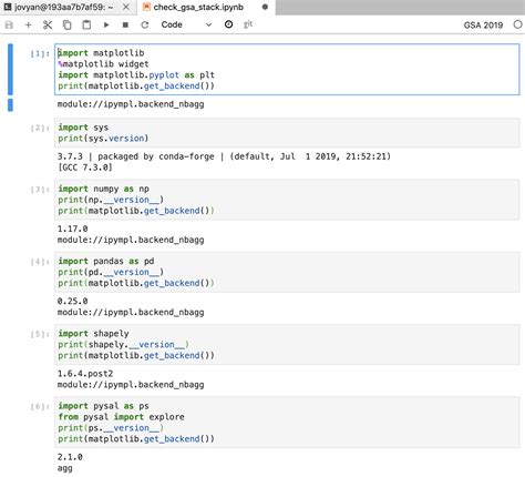 PySAL Changing Matplotlib Backend Jupyter Issue Pysal Pysal GitHub