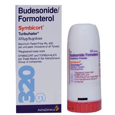 Symbicort Turbuhaler Inhalation Powder 80 4 5 Mcg Budesonide