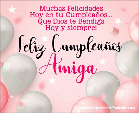 Tarjetas De Cumpleaños Para Una Amiga Originales
