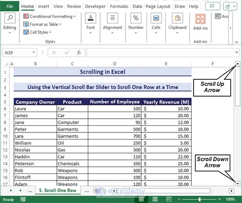 What Is Vertical Scroll Bar In Excel At Noah Bugnion Blog
