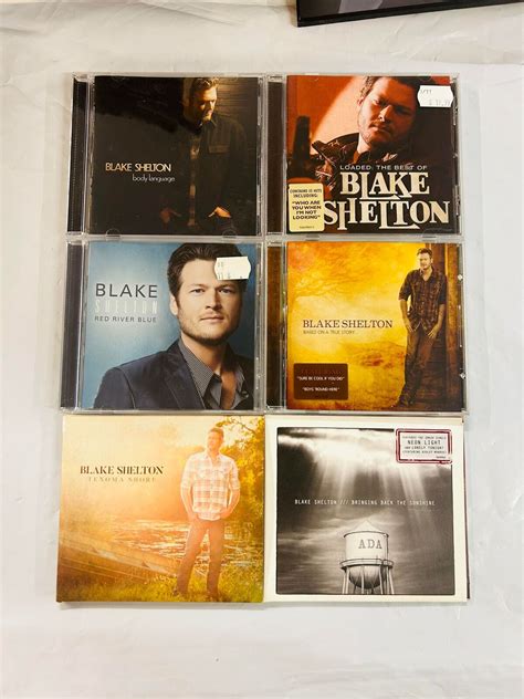 Blake Shelton Set Of 6 Cd Collection 2