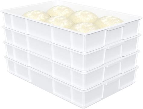 Afromy Large Pizza Dough Proofing Box Commercial Stackable